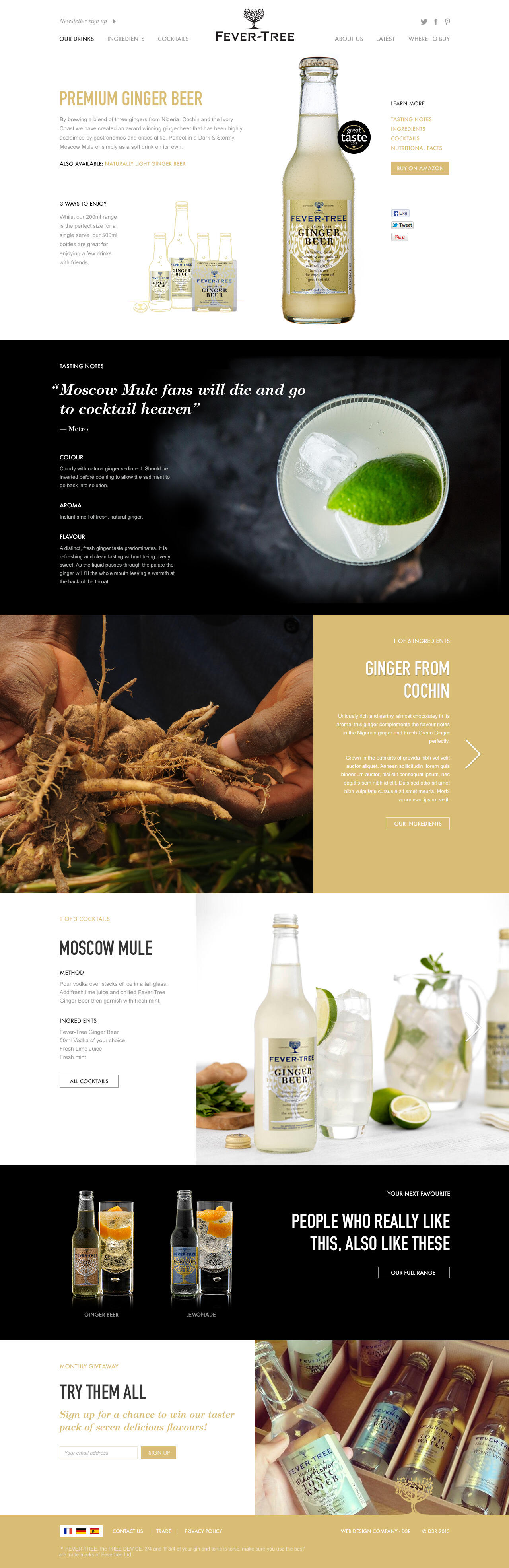 Fever-Tree - Premium Mixer Drinks - D3R