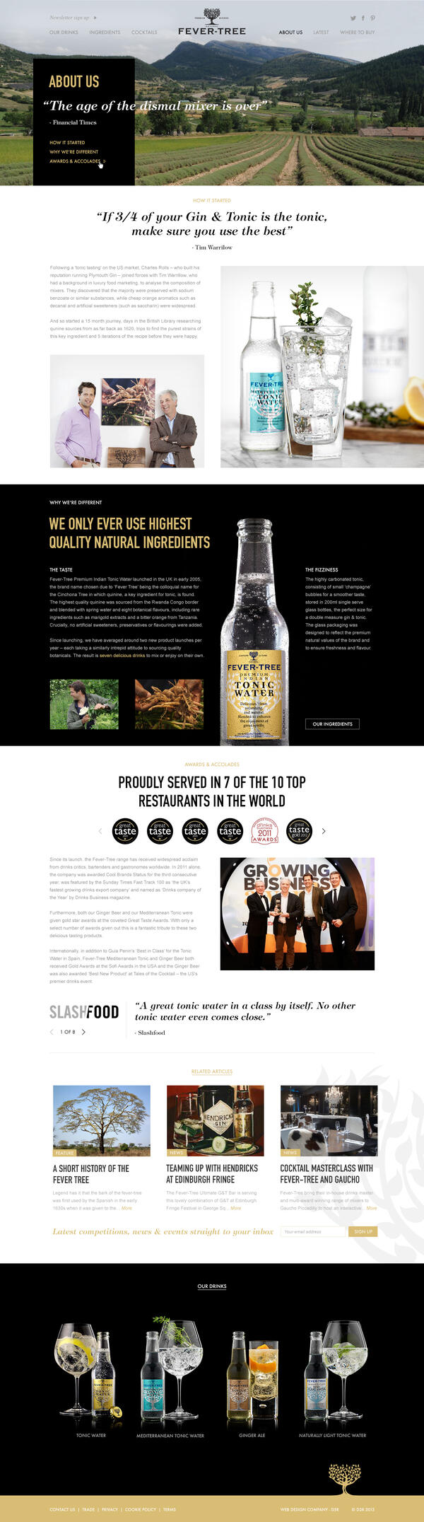 Fever-Tree - Premium Mixer Drinks - D3R