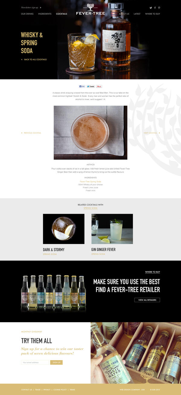 Fever-Tree - Premium Mixer Drinks - D3R